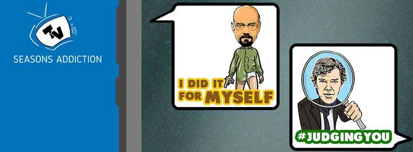 TVSeriesAddiction - Free Bobble Stickers!