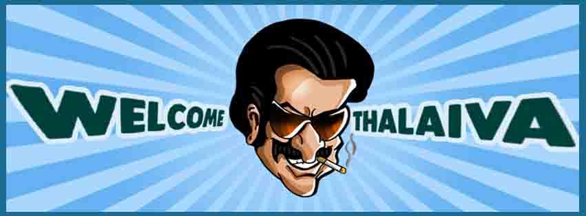 Welcome Thalaiva - Free Bobble Stickers!